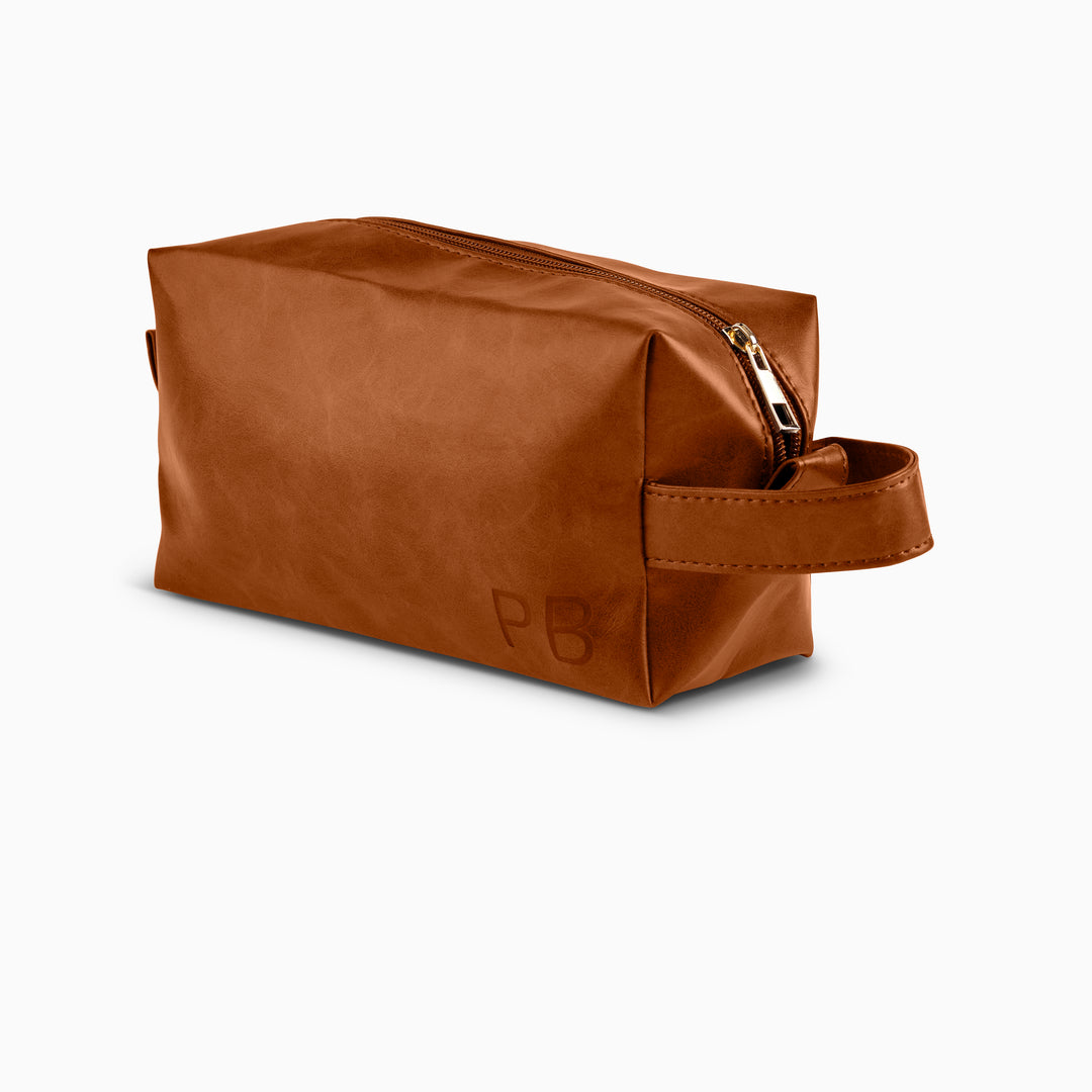 Personalized Leather Dopp Kit – Stethems