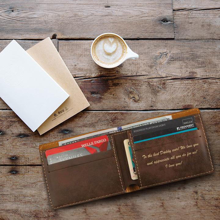 Personalized Engraved Wallet – Stethems
